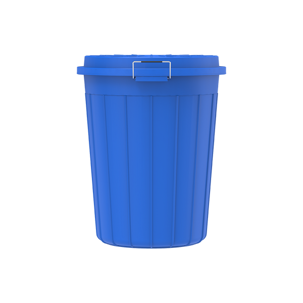 Cosmoplast 100L Round Plastic Drum with Lid – Cosmoplast UAE