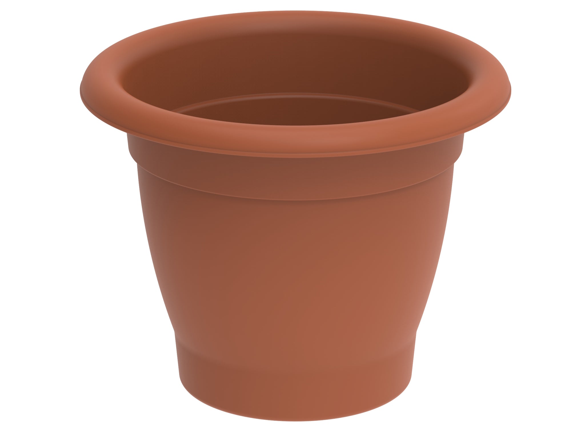 Cosmoplast Plastic Round Flowerpots 20" with Tray – Cosmoplast UAE