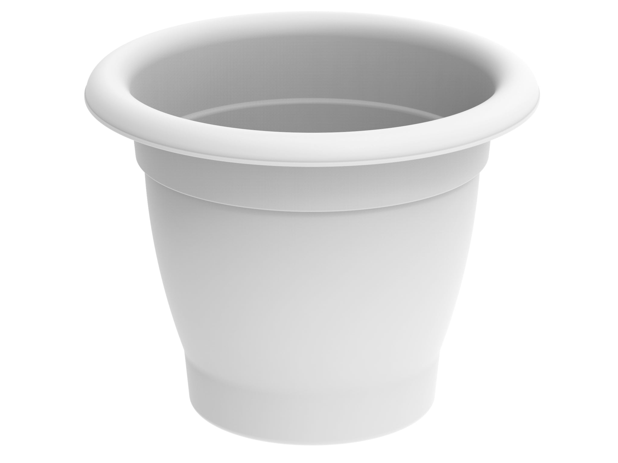 Cosmoplast Plastic Round Flowerpots 20" with Tray – Cosmoplast UAE
