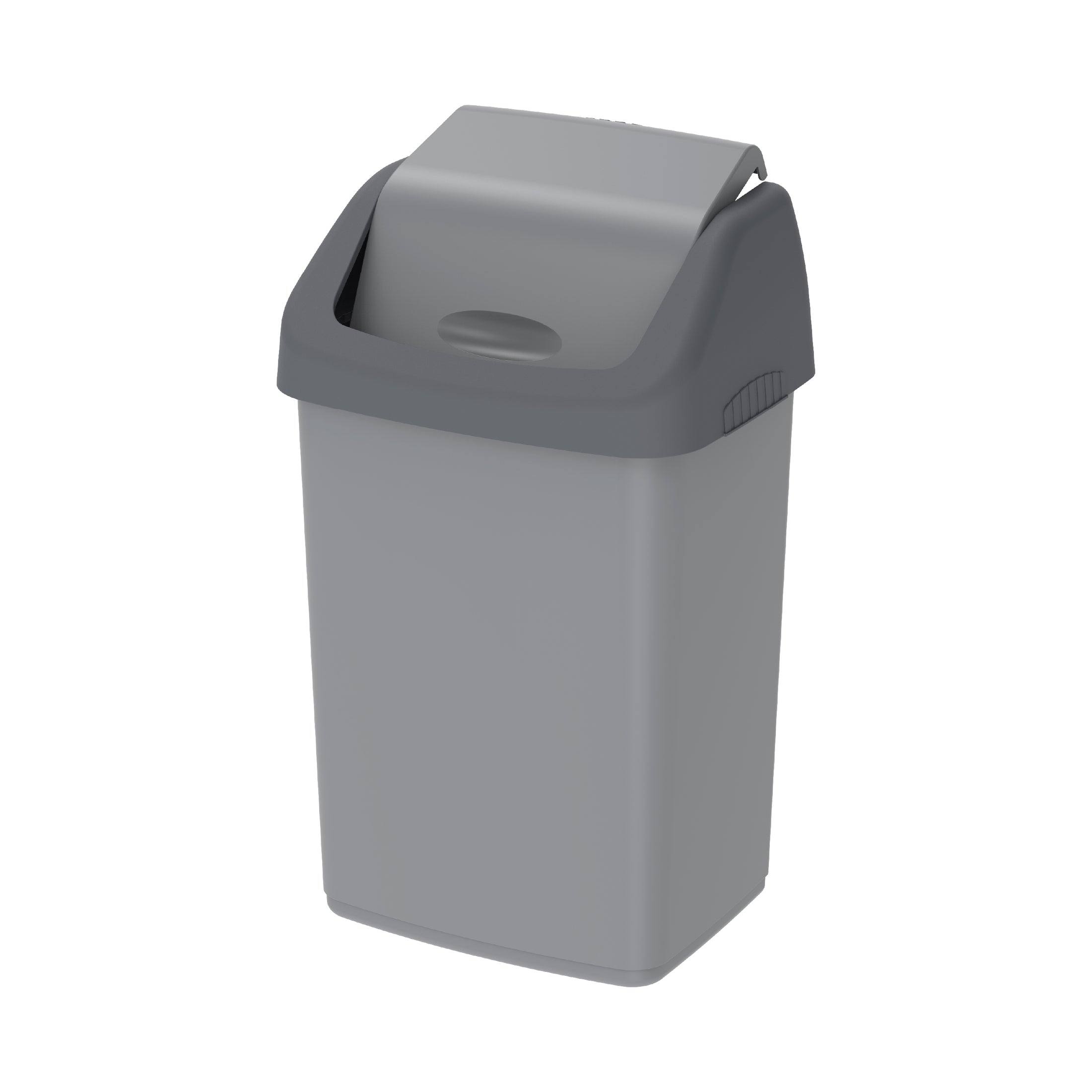 20L Flip-top Waste Bins with Swing Lid-Cosmoplast UAE