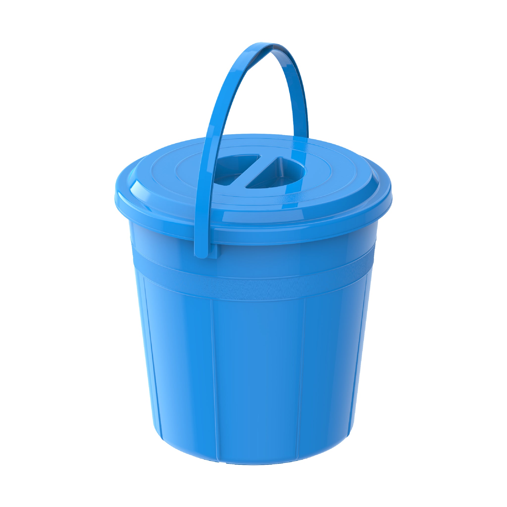 Cosmoplast DX 5L Round Plastic Buckets with Metal Handles – Cosmoplast UAE