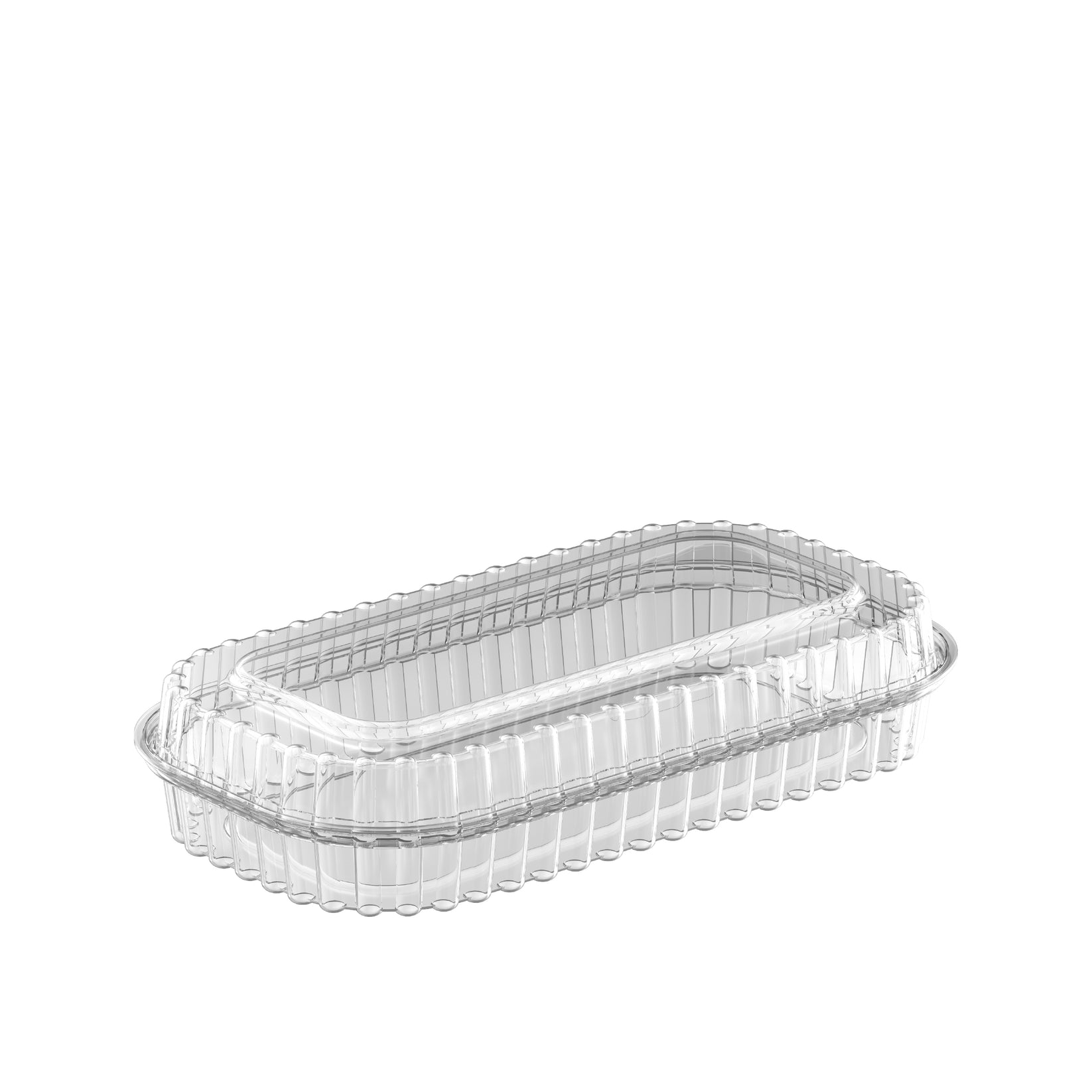 Cosmoplast Wholesale 29 oz Small Bakery Plastic Container Carton of 200 ...