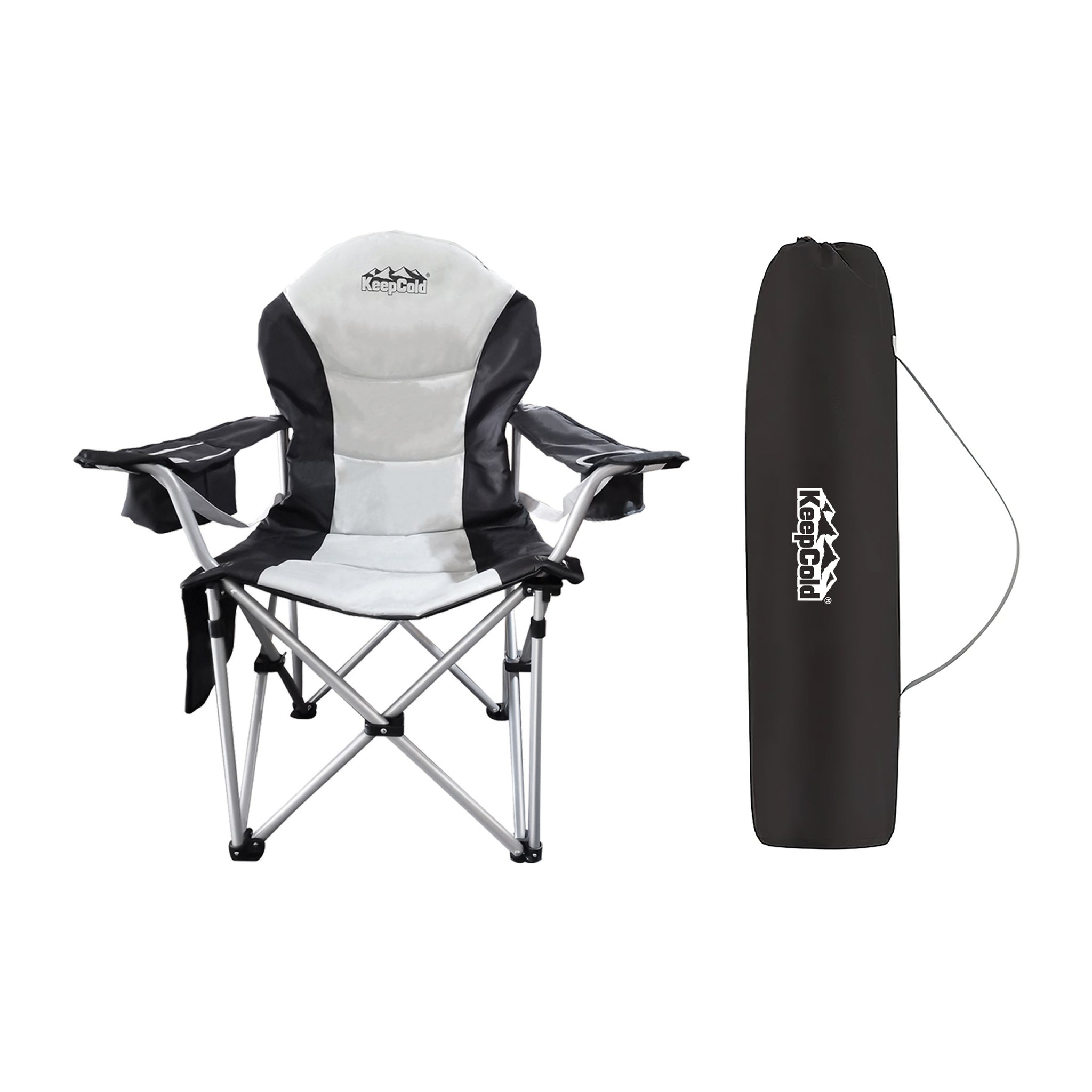 Portable Folding Outdoor Camping Chair with Armrest-Cosmoplast ...