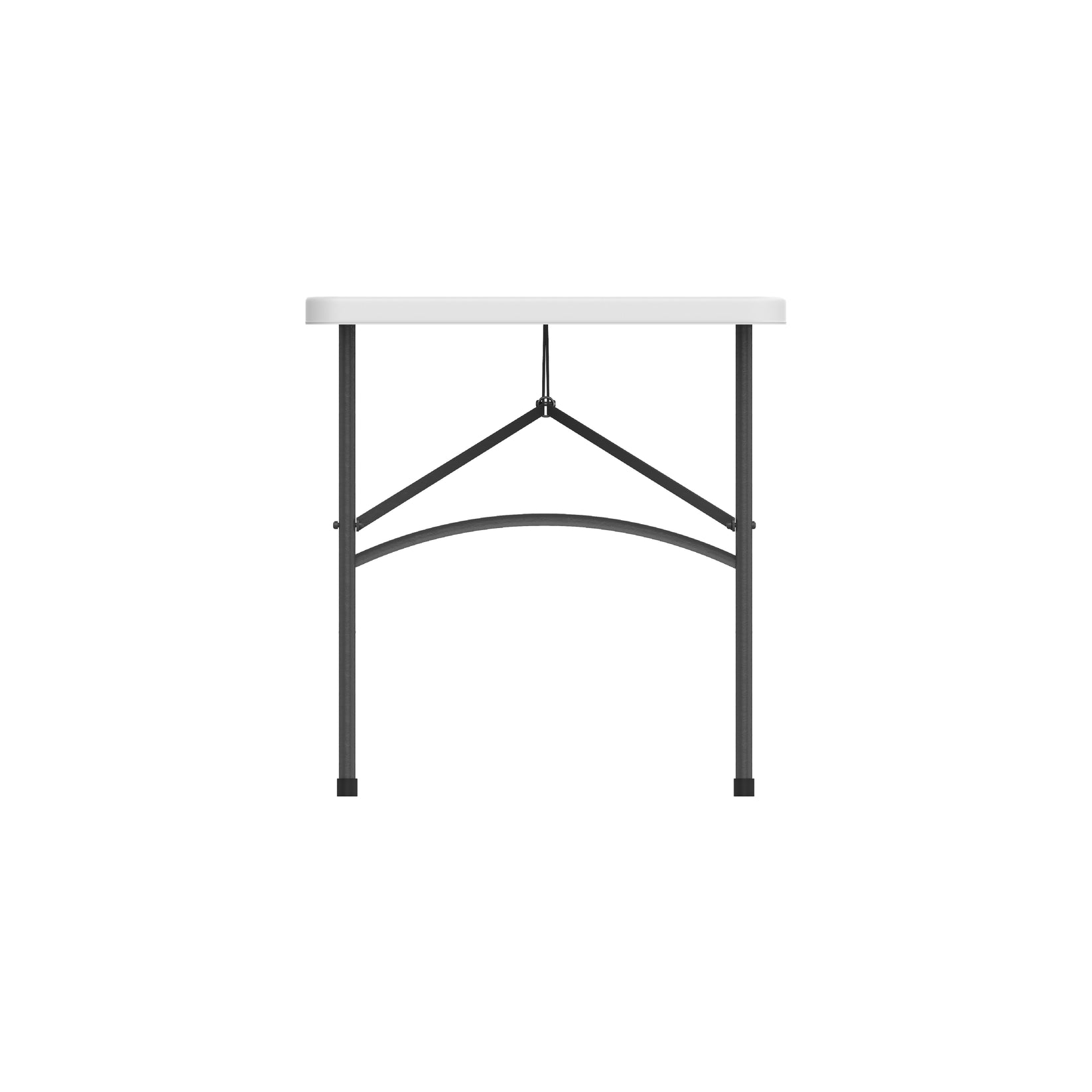 Cosmoplast Plastic Long Folding Table 152 cm with Metal Legs ...