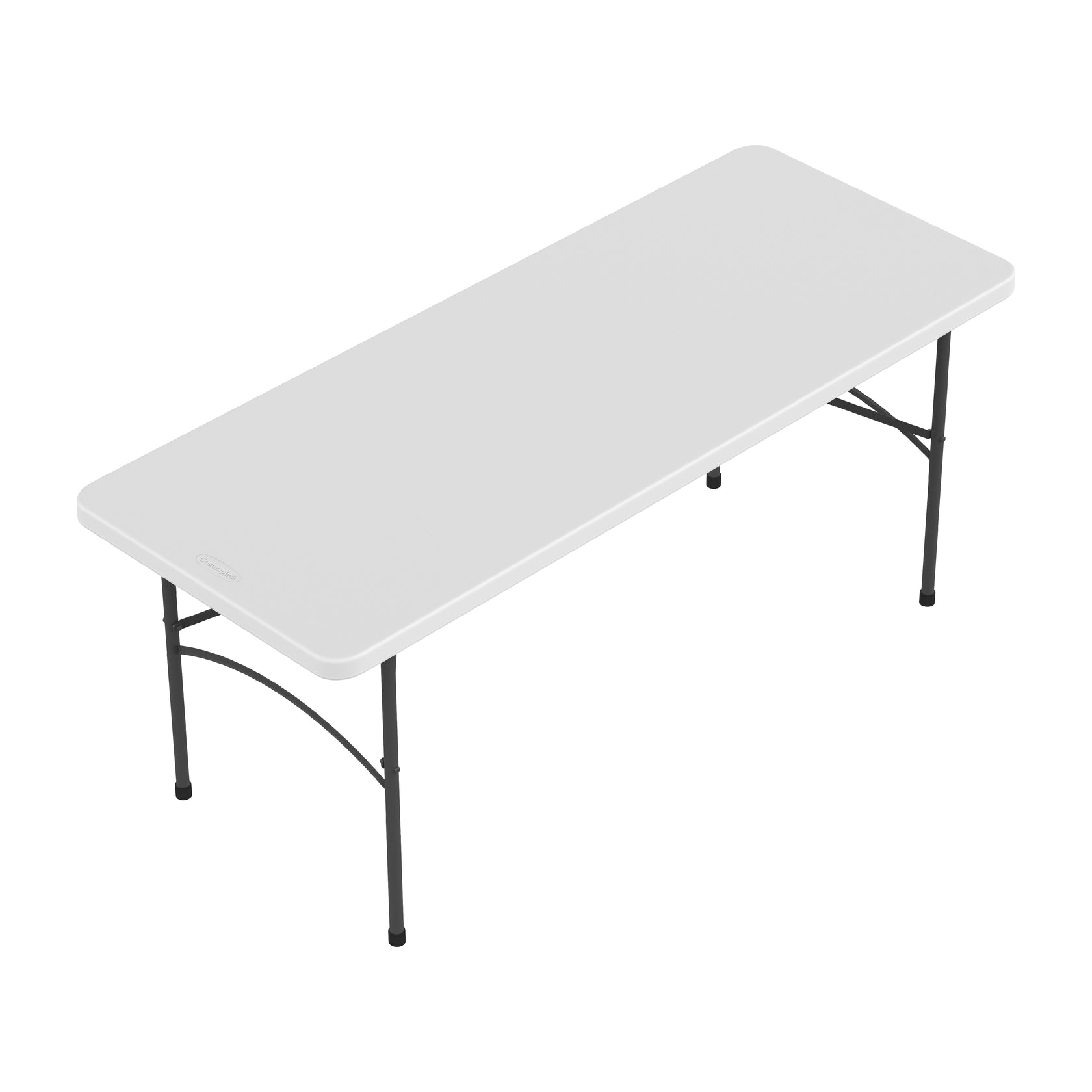 Cosmoplast Plastic Long Folding Table 152 cm with Metal Legs ...