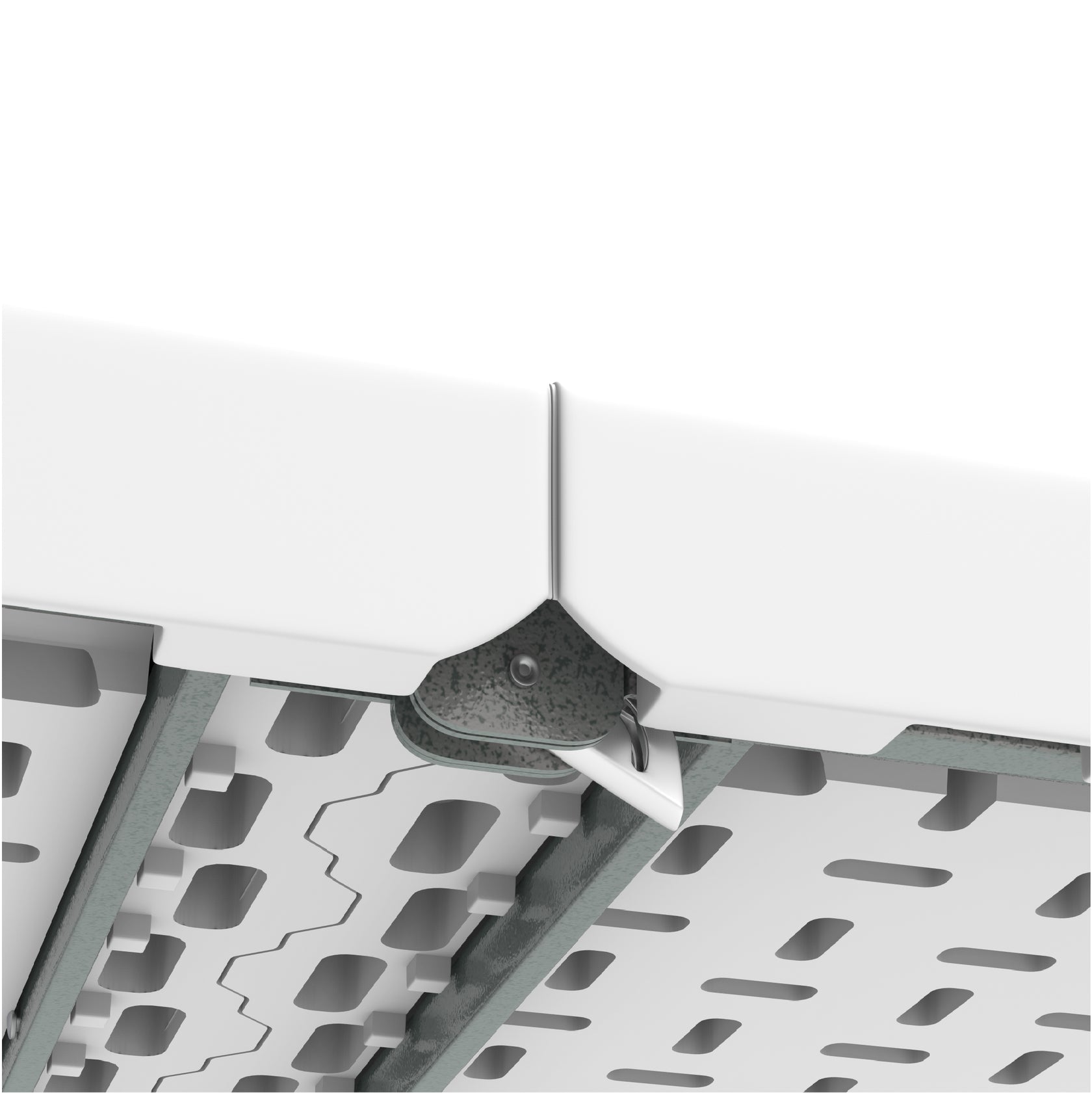 Cosmoplast Plastic Long Folding Table 180 cm with Metal Legs ...