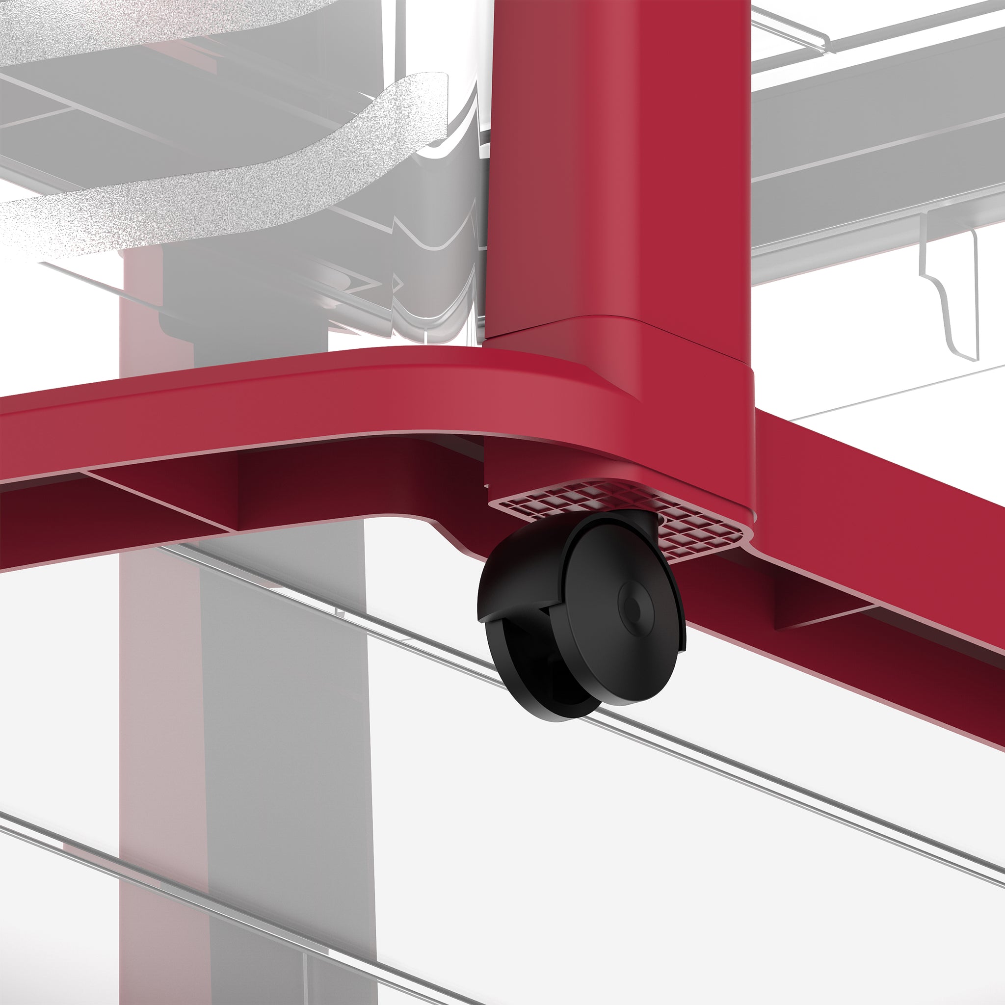 Cosmoplast 3 Tiers Plastic Multipurpose Storage Cabinet with Wheels – Cosmoplast UAE