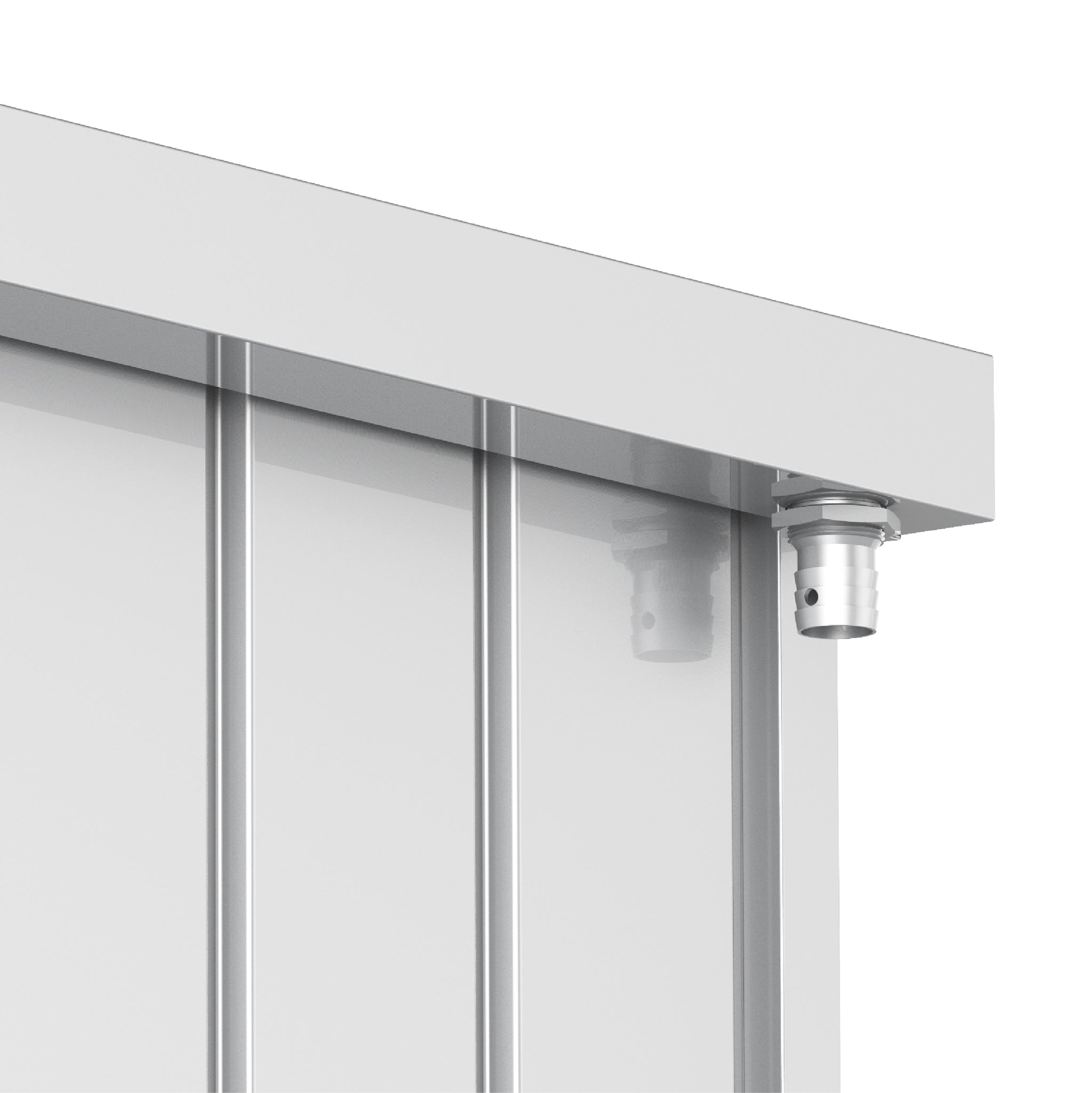 Cosmoplast Palladium Steel High Double Door Cabinets – Cosmoplast UAE