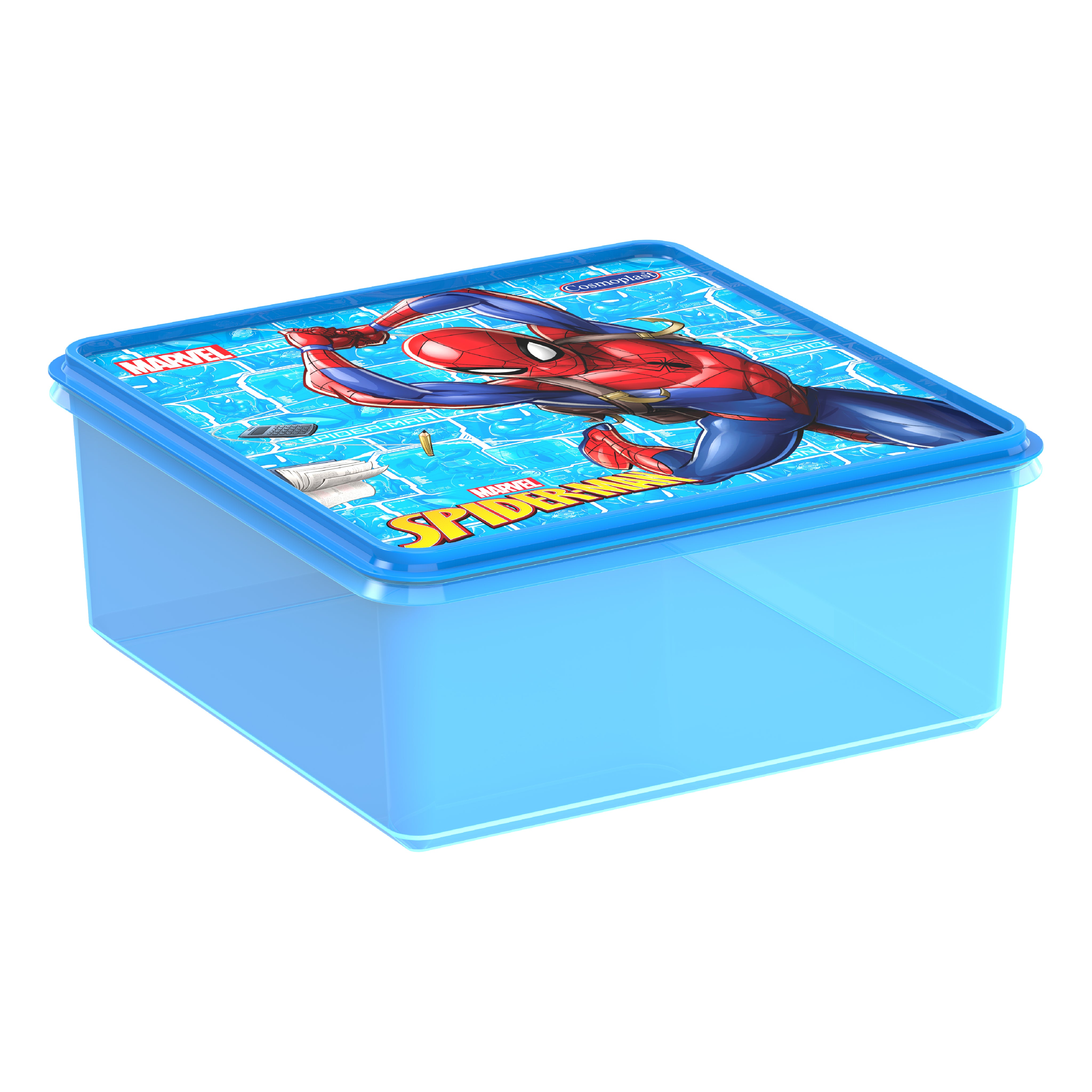 Cosmoplast Marvel Spider-Man Plastic Storage Box Large 10 Liters – Cosmoplast UAE