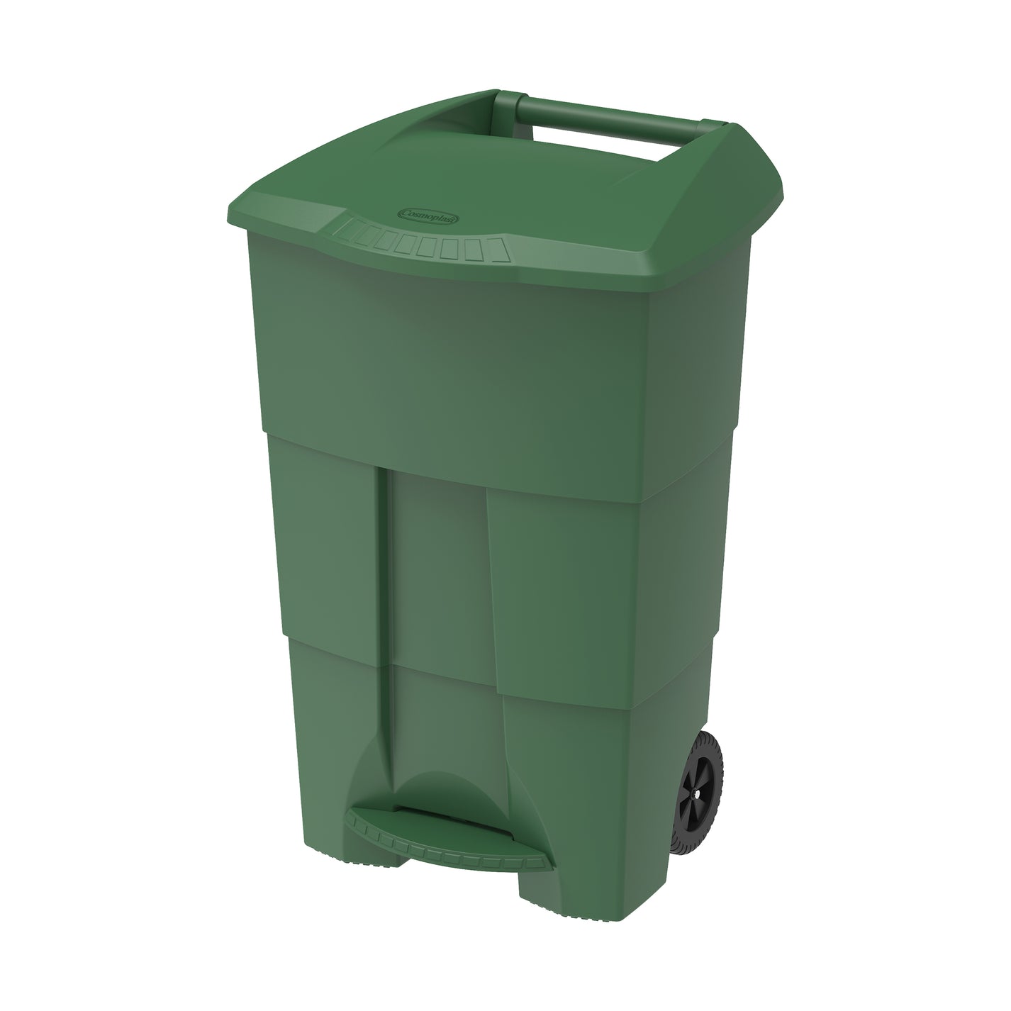 Outdoor Plastic Trash Bin with Pedal- Cosmoplast – Cosmoplast UAE
