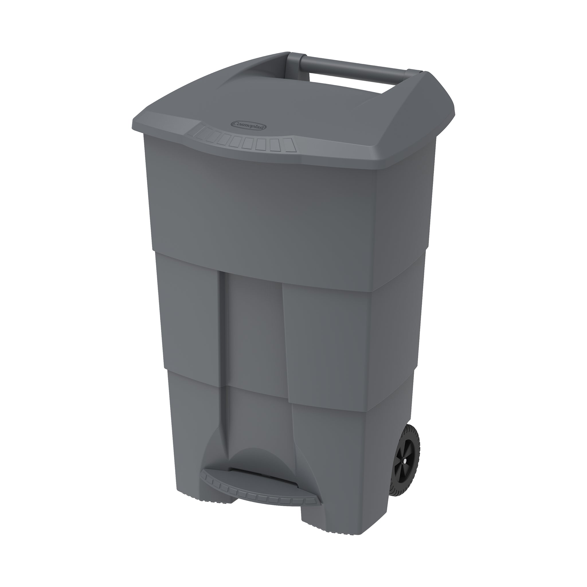 Outdoor Plastic Trash Bin with Pedal- Cosmoplast – Cosmoplast UAE