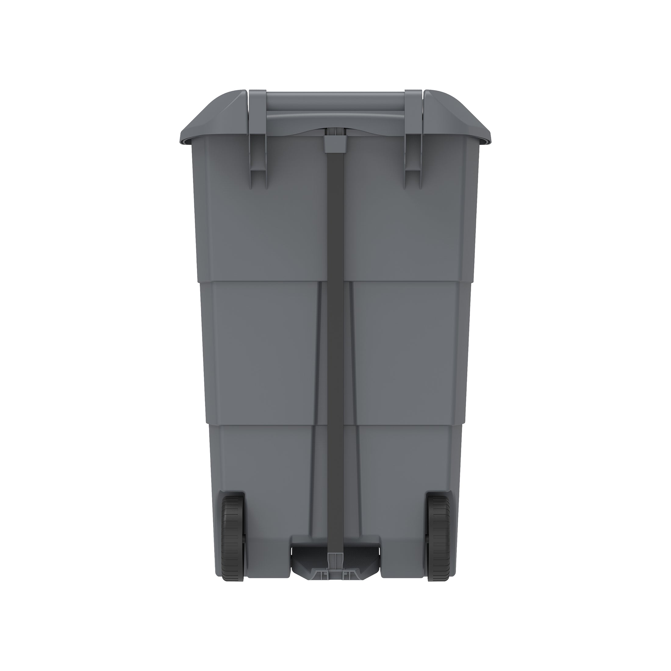 Outdoor Plastic Trash Bin with Pedal- Cosmoplast – Cosmoplast UAE